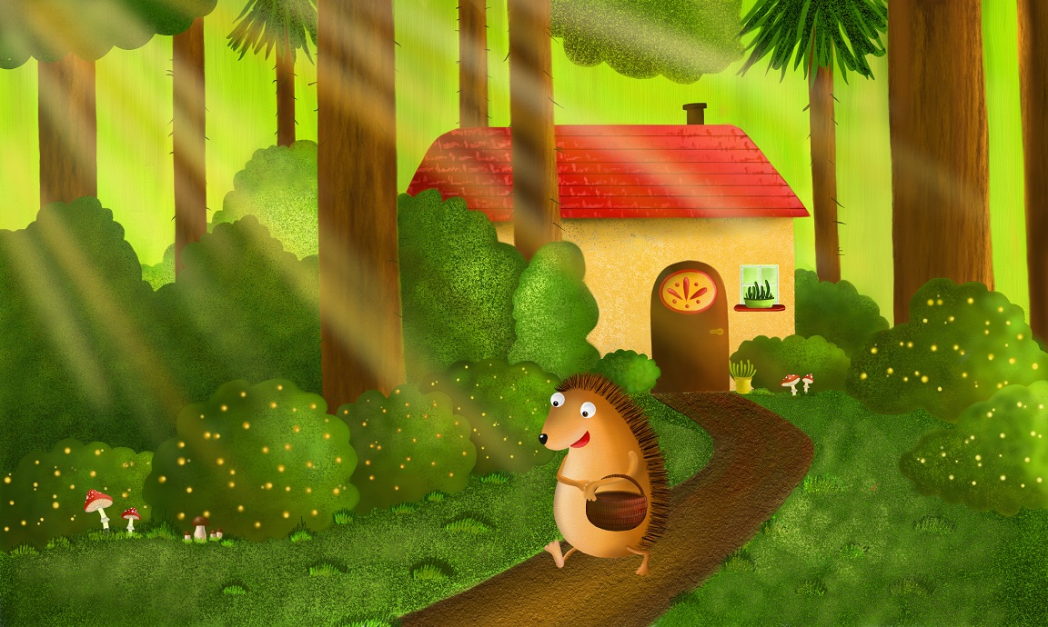 The Hedgehog Storyline: Rozalek - Children's Illustrator